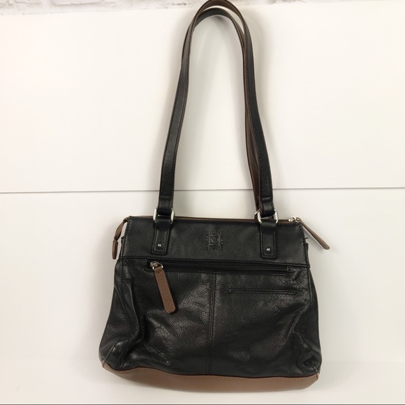 Stone & Co. | Bags | Stone Co Leather Brown Black Shoulder Bag | Poshmark